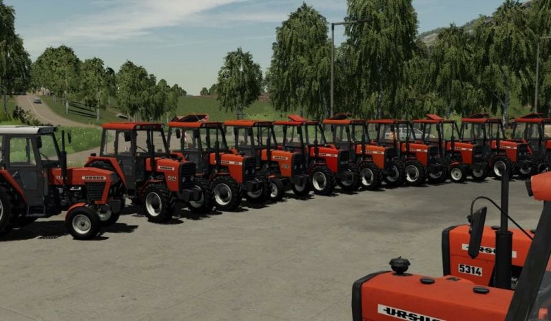 URSUS MF255 / 4512 / 4514 - FS19 Mod | Mod for Farming Simulator 19 ...