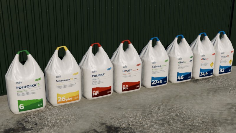 Fertilizer BigBags Pack - FS22 Mod | Mod for Farming Simulator 22 | LS ...