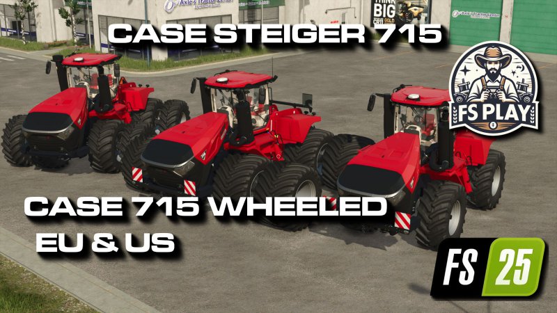 Case Steiger 715 - FS25 Mod | Mod for Farming Simulator 25 | LS Portal