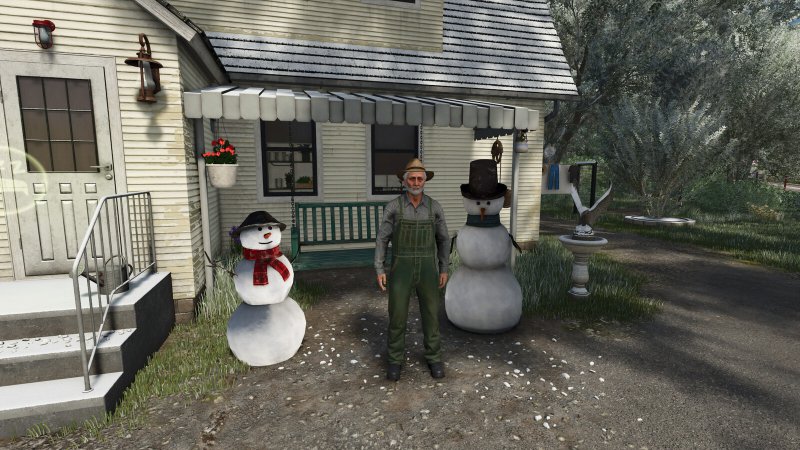 Placeable Snowman Pack - FS25 Mod | Mod for Farming Simulator 25 | LS ...