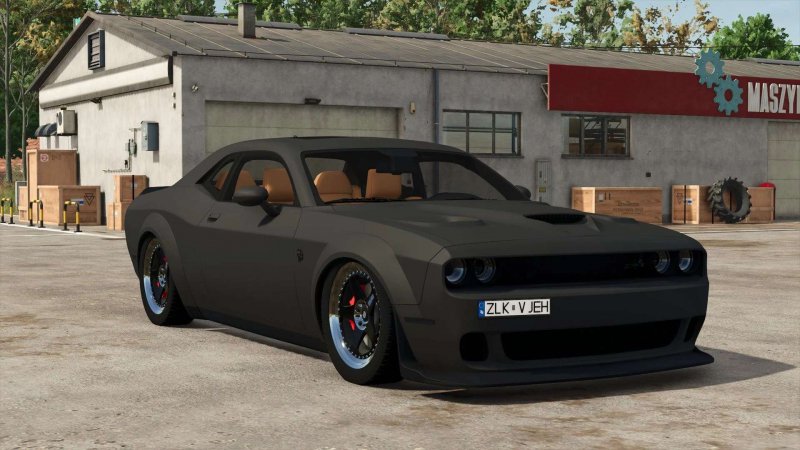 Dodge Challenger Hellcat v1.0.0.1 - FS25 Mod | Mod for Landwirtschafts ...