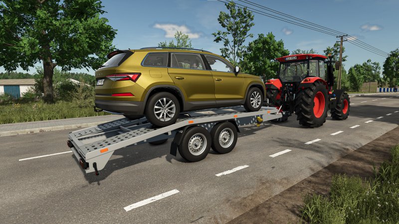 Lizard Car Tow Trailer - FS25 Mod | Mod for Farming Simulator 25 | LS ...