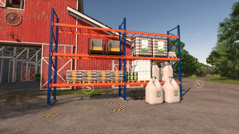 Storage Rack v1.0.0.1 - FS25 Mod | Mod for Farming Simulator 25 | LS Portal