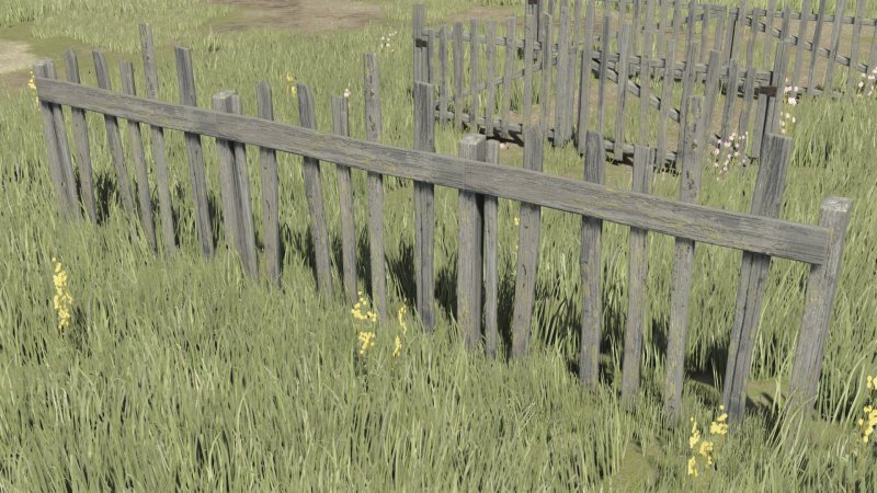 Old Fence Pack - FS25 Mod | Mod for Farming Simulator 25 | LS Portal