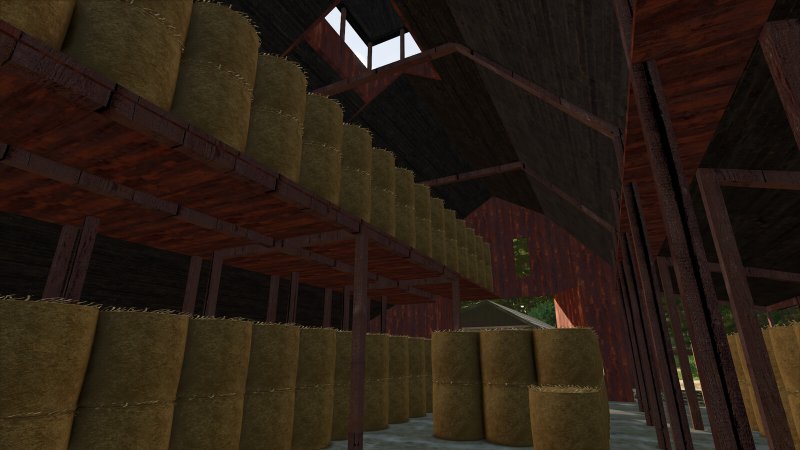 Old Storage Barn - FS25 Mod | Mod for Farming Simulator 25 | LS Portal