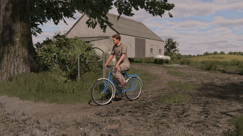 Old Soviet Bike - FS25 Mod | Mod for Farming Simulator 25 | LS Portal
