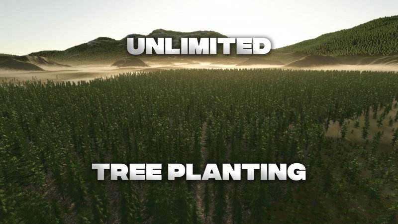 Unlimited Tree Planting - FS25 Mod | Mod for Landwirtschafts Simulator ...