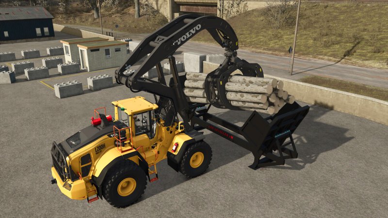 Mechanical Log Leveller Pack - FS25 Mod | Mod for Farming Simulator 25 ...