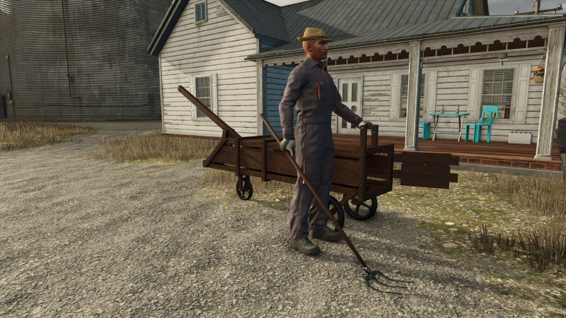 Hand Baling Tools - FS25 Mod | Mod for Farming Simulator 25 | LS Portal