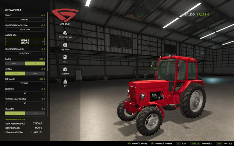 Belarus Mtz 80-82 - FS25 Mod | Mod for Farming Simulator 25 | LS Portal