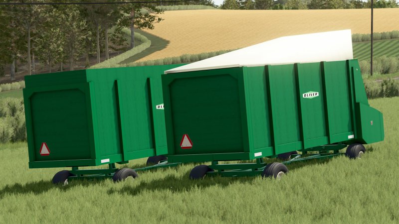Oliver Forage Wagon - FS25 Mod | Mod for Landwirtschafts Simulator 25 ...